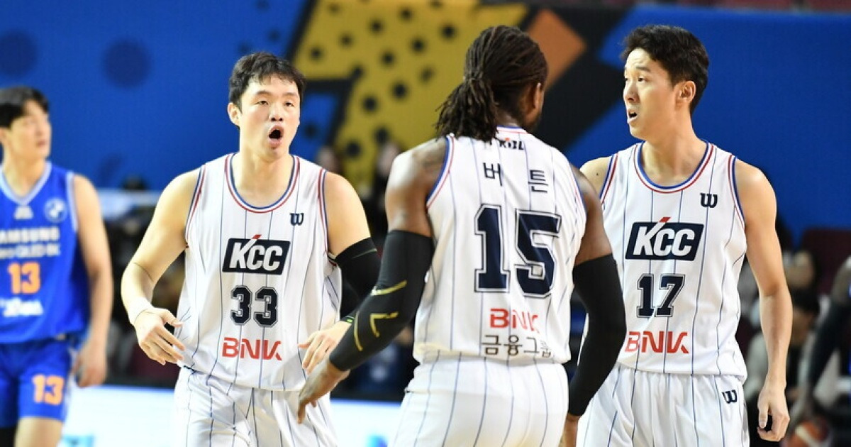 ‘차포 뗐지만 안 무너진다’ KCC, 삼성 꺾고 5할 승률 회복