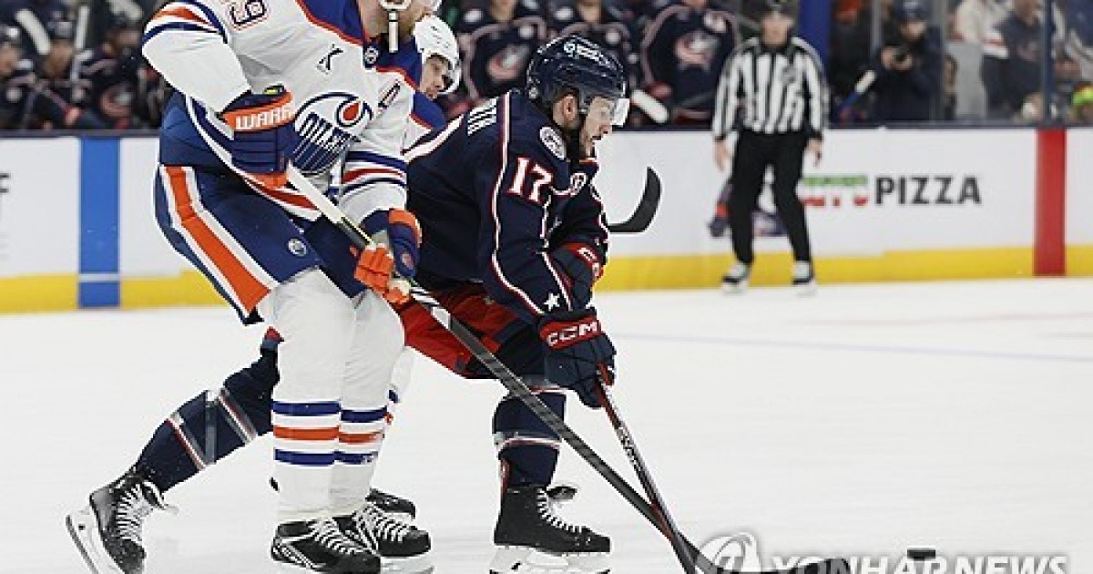 Oilers Blue Jackets Hockey