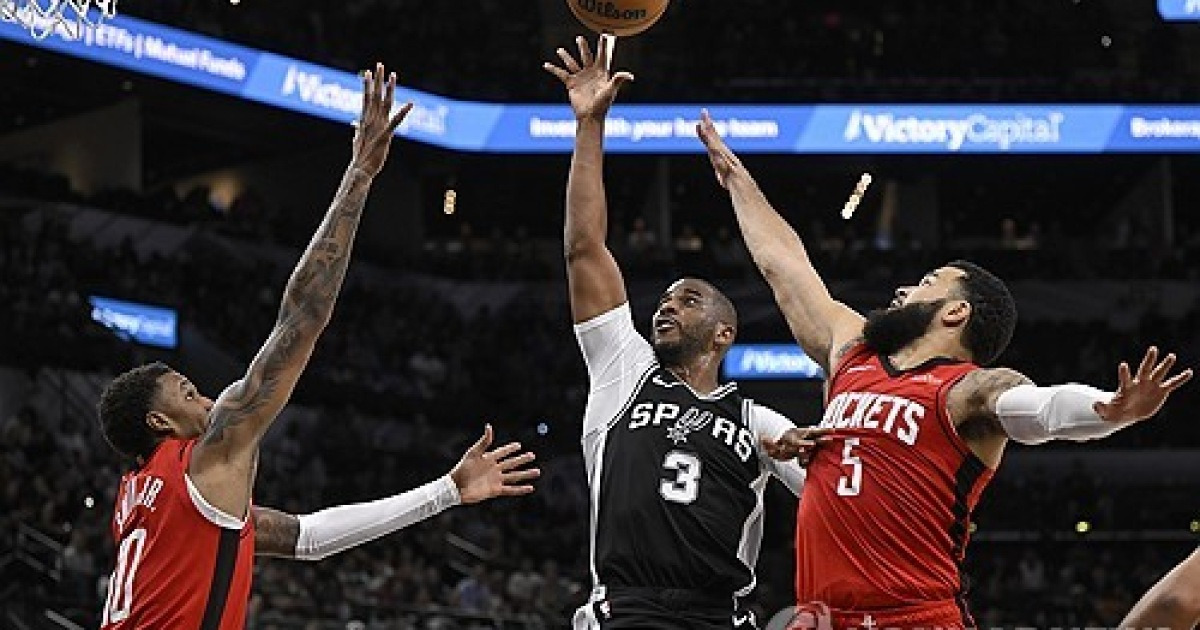 Rockets Spurs Basketball