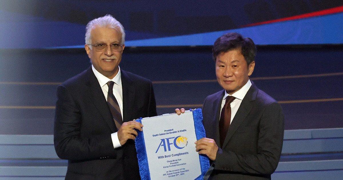 "누군가에게 책임 돌리지 말자" 인판티노→이번엔 살만 AFC 회장, KFA 지지 발언