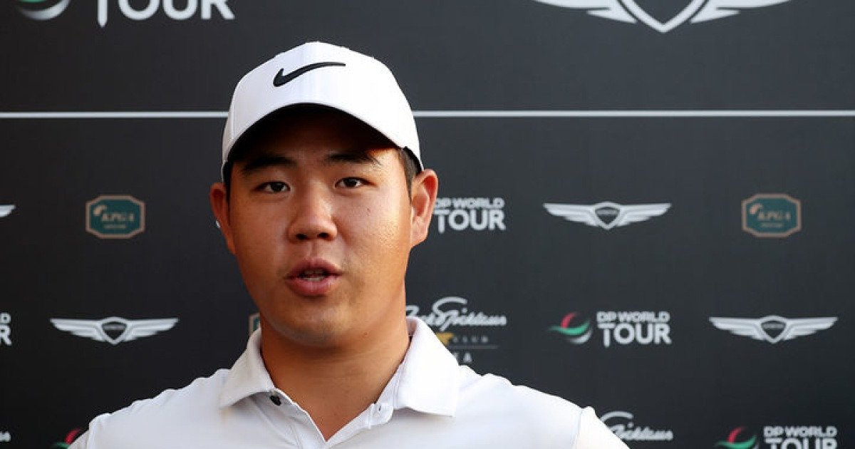 라커룸 문짝 파손한 김주형, KPGA 상벌위 회부