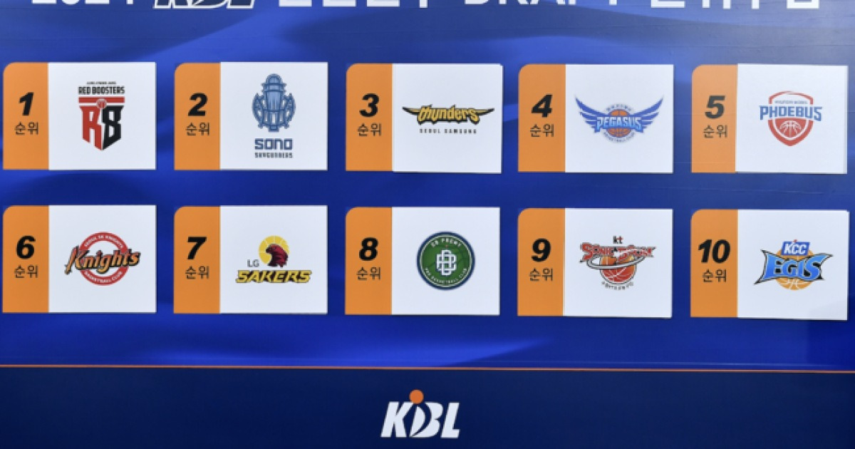 정관장, KBL 2024 신인 드래프트 전체 1순위 지명권 획득[공식발표]