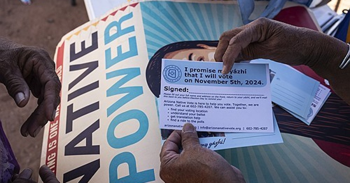 Election 2024 Arizona Native American Vote