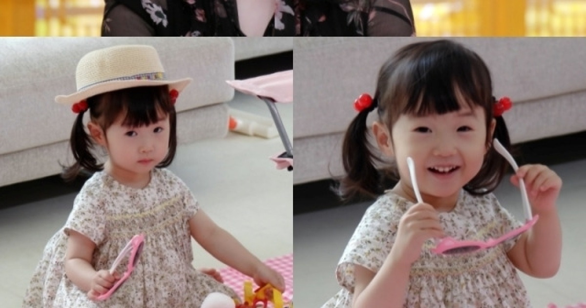 이정현 딸 서아 끼 물려받았나 봐…벌써부터 포즈 척척 엄마 Dna다