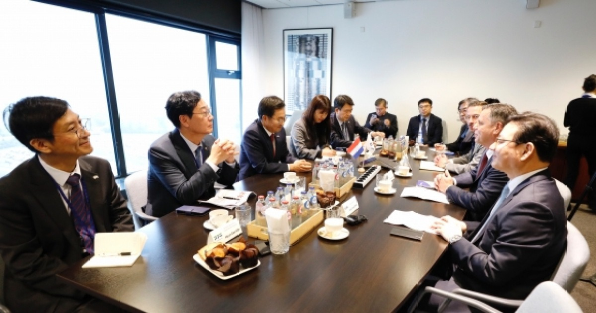 정명근 화성시장, 네덜란드ASM⦁ASML방문···반도체산업 협력 강화