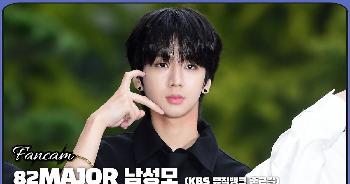 HK직캠｜82MAJOR 남성모, '팬들 마음 흔드는 멋진 모습' (뮤직뱅크 출근길)