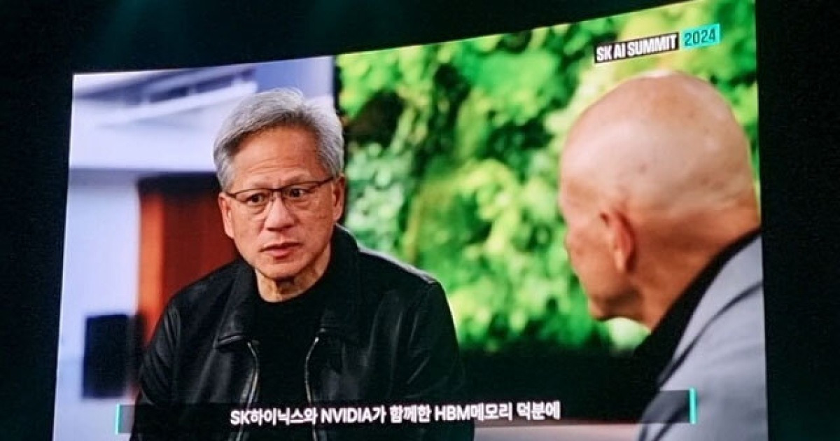 젠슨 황 엔비디아 CEO "SK하이닉스와 더 많은 협력하겠다"