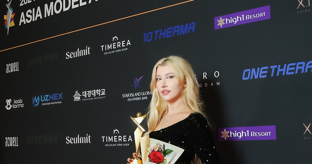 인플루언서 KIM NARMIN '고혹적 화려함'(아시아모델어워즈) [포토]