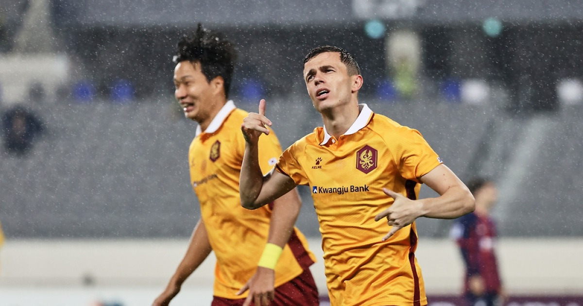 광주FC, 日 비셀 고베 상대로 ACLE 4차전 진행