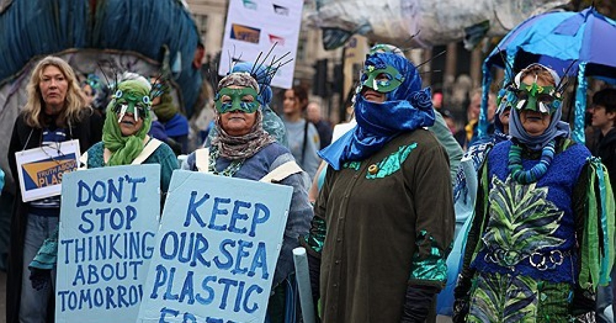 BRITAIN CLEAN WATER PROTEST