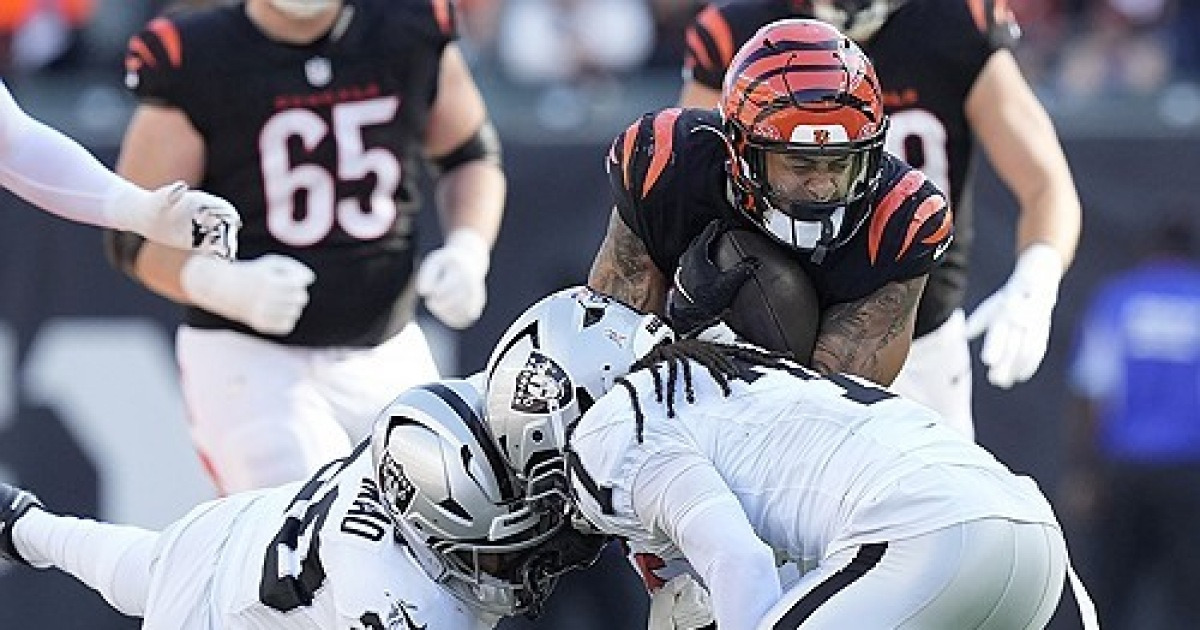 Raiders Bengals Football