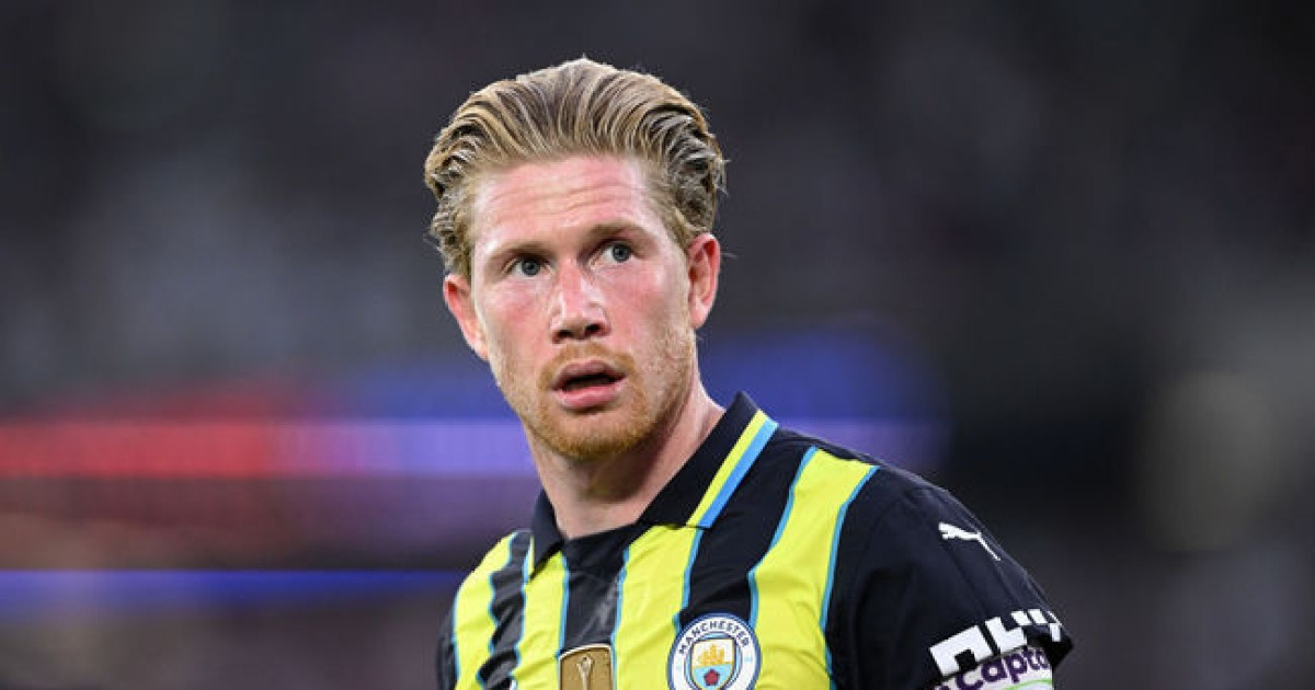 '사우디 1049억 제안 거절' KDB, MLS 진출 가능성... '연봉삭감' 가능성 제기