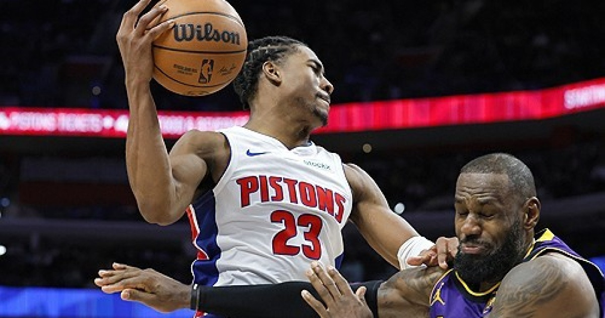 Lakers Pistons Basketball