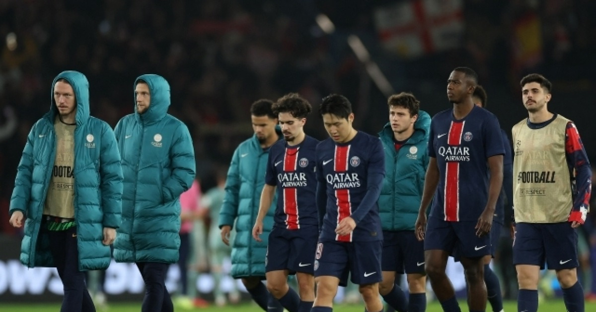 이강인도 ‘통곡의 벽’ 오블락에 좌절…무기력한 PSG, ATM에 1-2 졸전 끝 ‘극장골’ 대역전패→25위 추락 [챔피언스리그]