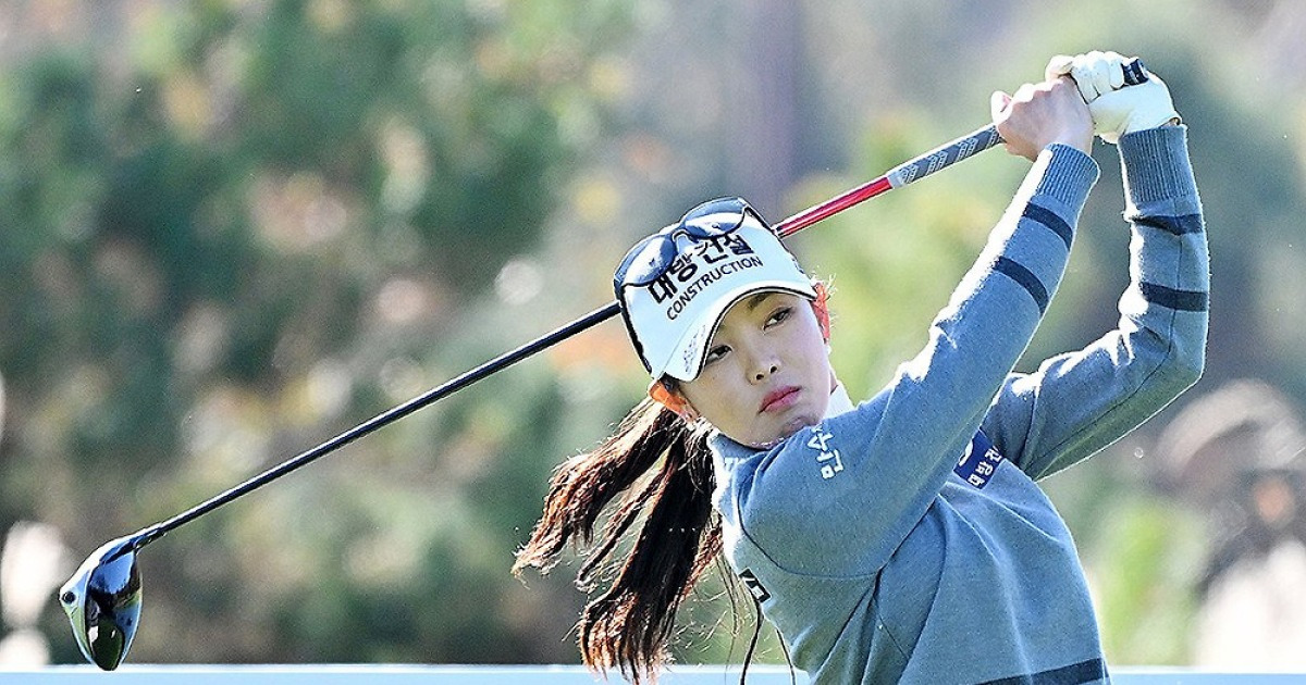 현세린, KLPGA 투어 시즌 최종전 첫날 1위