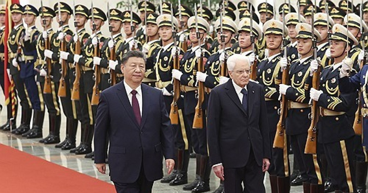 CHINA-BEIJING-XI JINPING-ITALIAN PRESIDENT-TALKS (CN)
