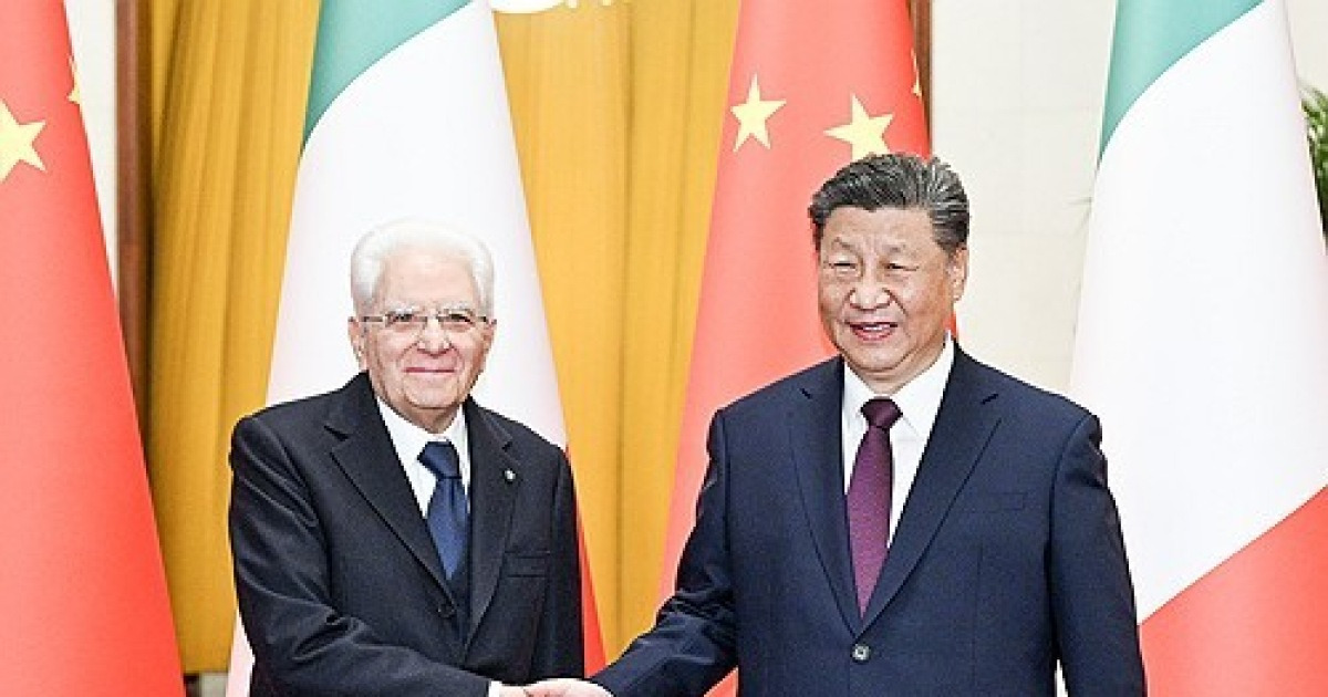 CHINA ITALY DIPLOMACY