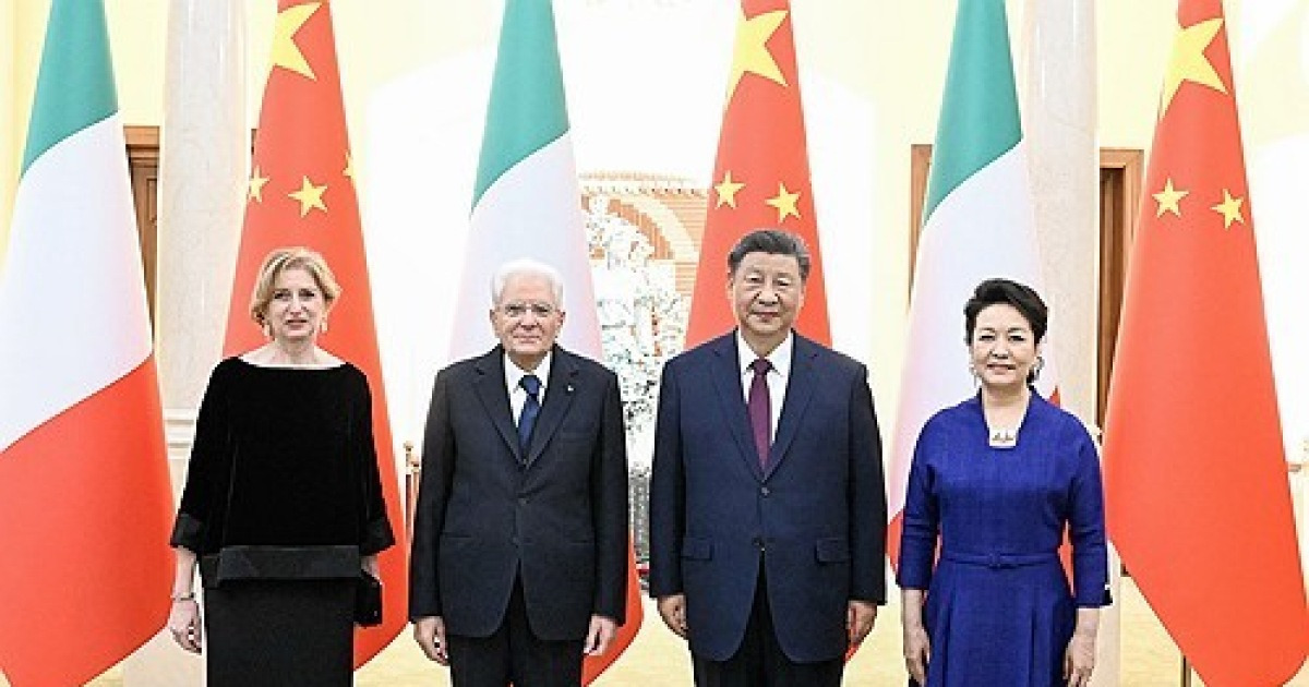 CHINA ITALY DIPLOMACY