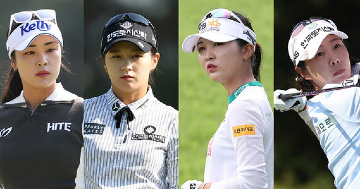 'KLPGA 최종전' SK텔레콤·SK쉴더스 2R 성적은?…윤이나·박현경·박지영·박민지·이보미·안송이·김수지·마다솜·이예원·이제영 등