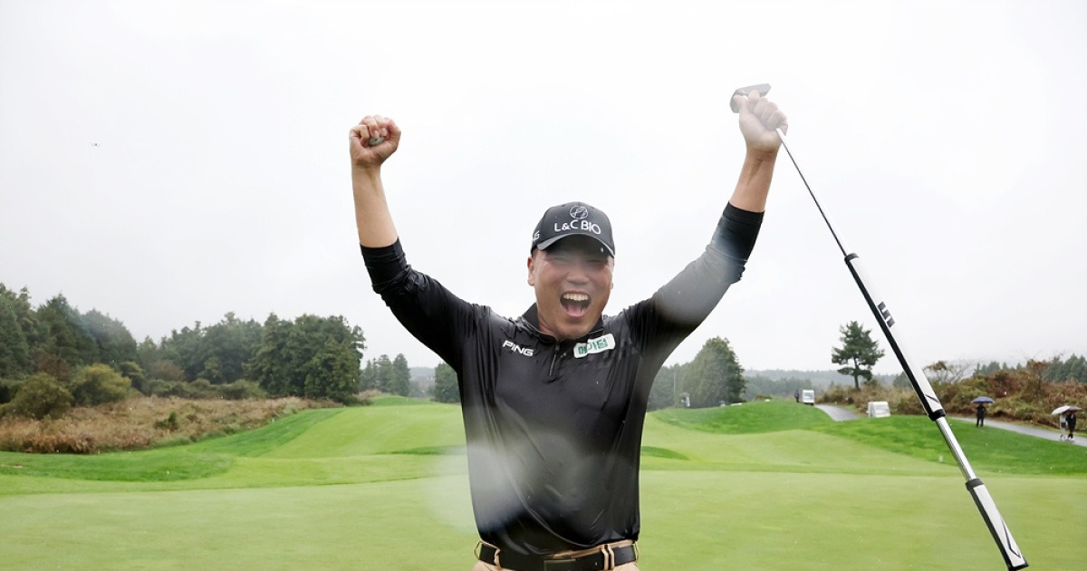 KPGA 이대한, 생애 첫 우승…“5승, 10승까지 하고 싶다”