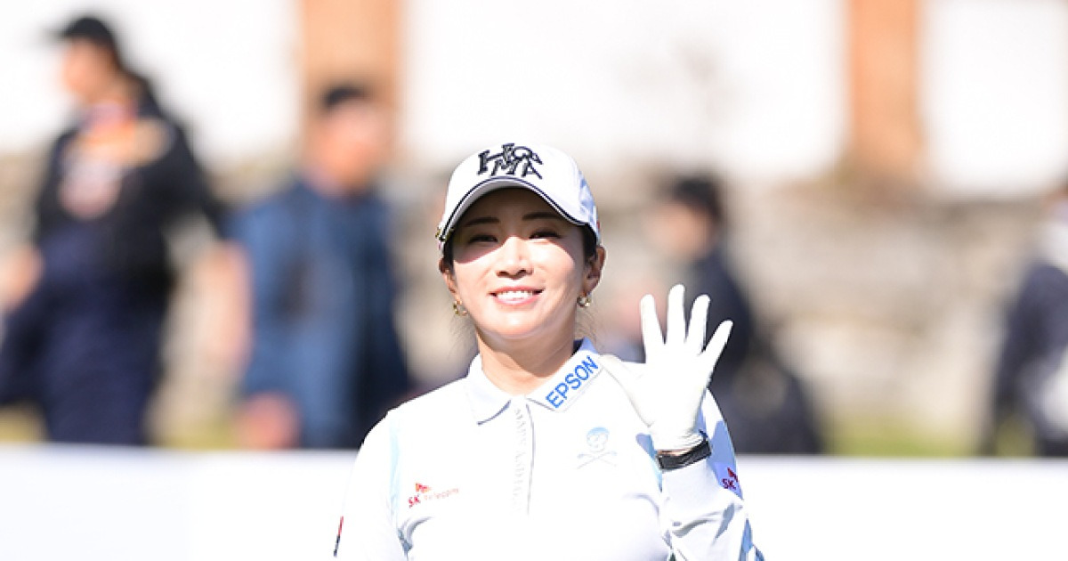 [ST포토] 이보미, KLPGA 투어 최종전 '시즌 첫 출전'