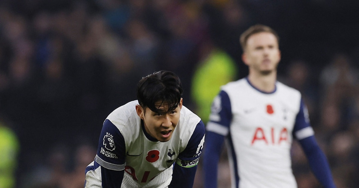 손흥민, 입스위치전 평점 5점…"무언가를 이루려 했지만 안 됐다"