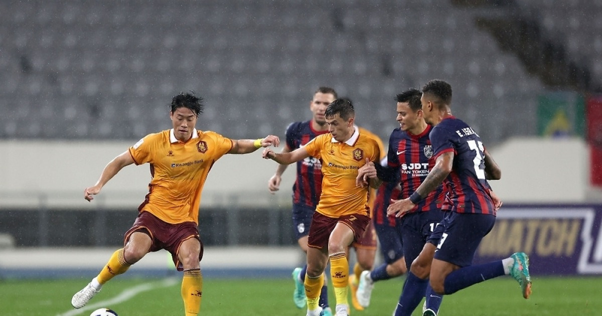 용인서 홈 경기 치렀던 광주, ACLE 5차전은 다시 안방에서