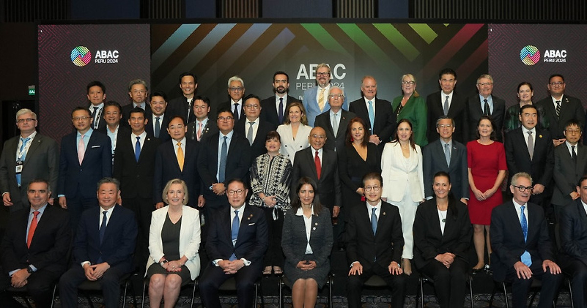 조현상 HS효성 부회장, APEC 기업인자문위원회 의장 선임
