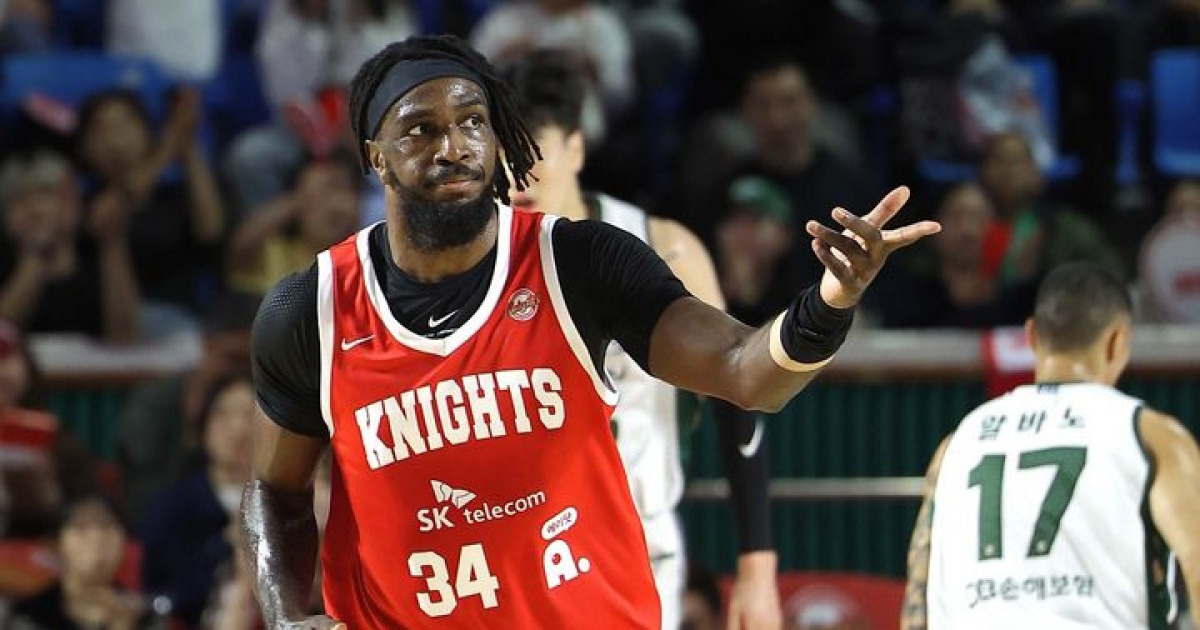 프로농구 SK 자밀 워니, KBL 1라운드 MVP 선정