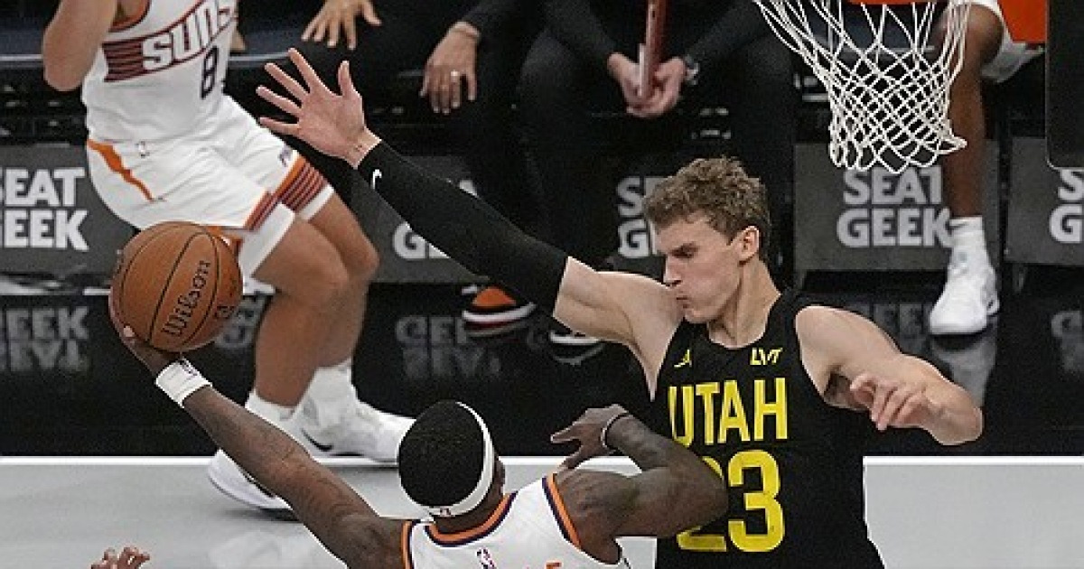 Suns Jazz Basketball