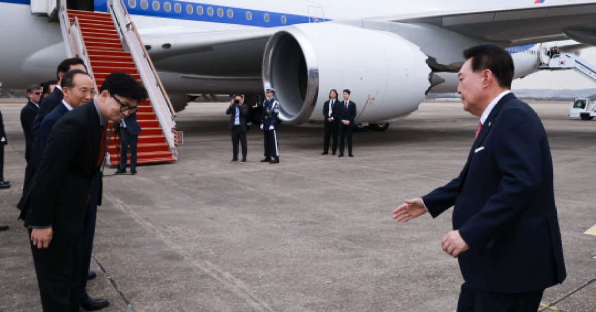 尹, APEC·G20 참석위해 출국… 북러 대응 연대 모색할 듯