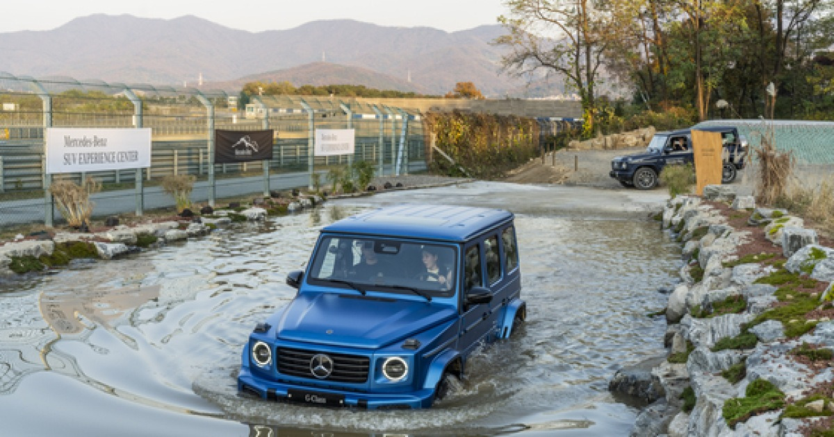 All-electric goes all-terrain with Mercedes G-Class EV