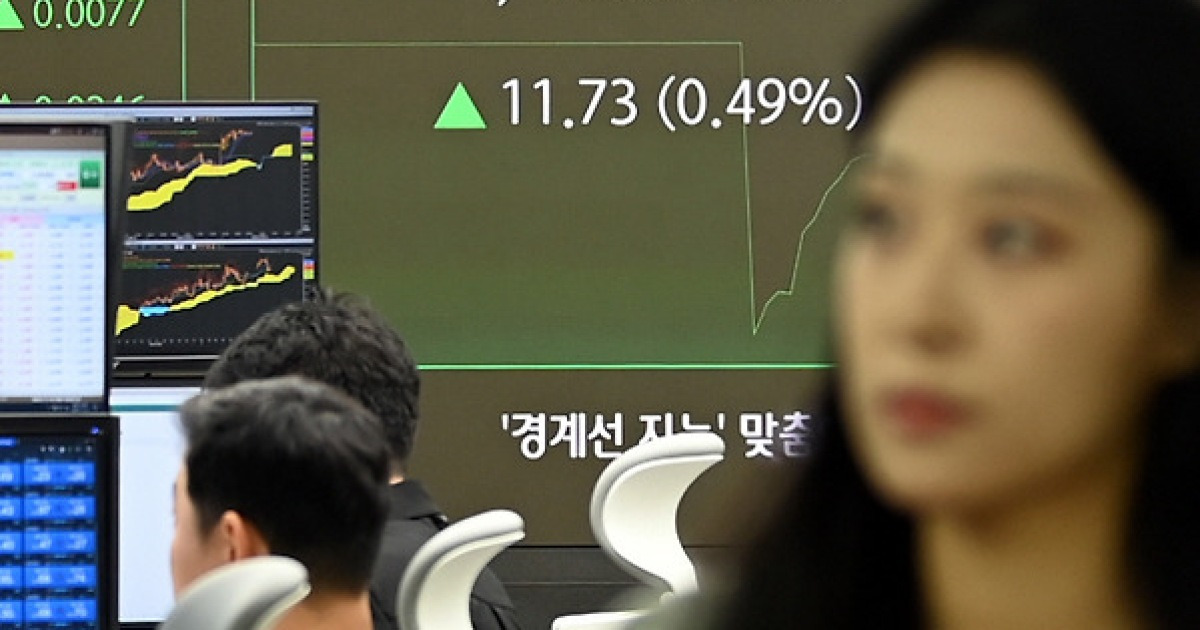 코스피, 장초반 ‘기술적 반등’ … 삼성전자도 5만원대 방어