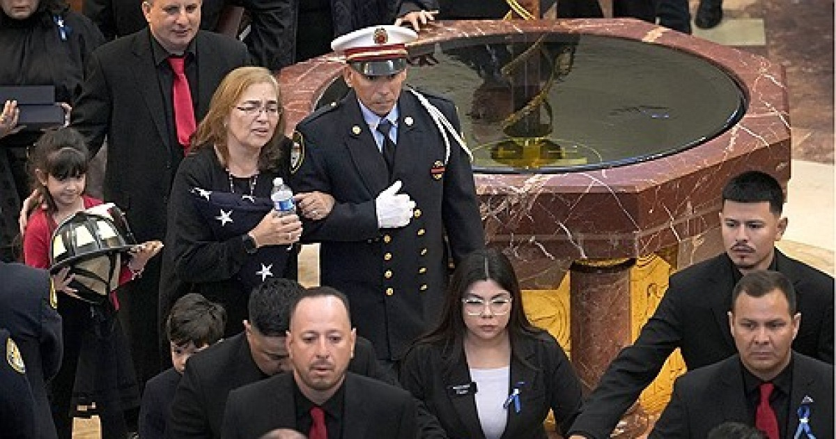 Texas Firefighter Funeral