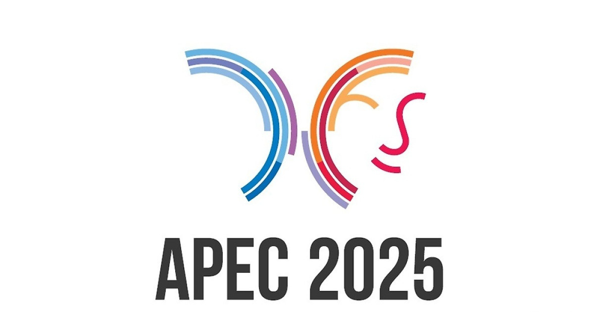 정부 '경주 APEC' 공식 엠블럼 공개…나비 모티브