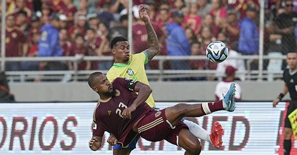 Venezuela Brazil Wcup 2026 Soccer
