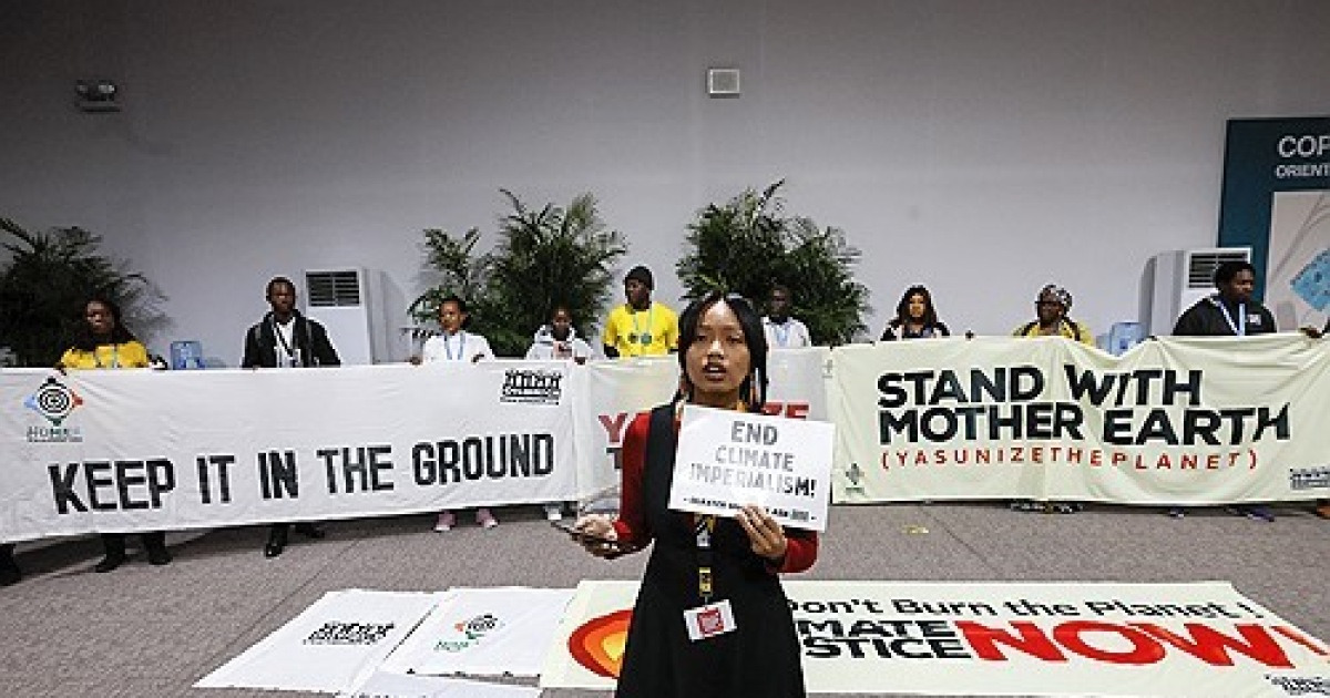 AZERBAIJAN COP29 PROTEST