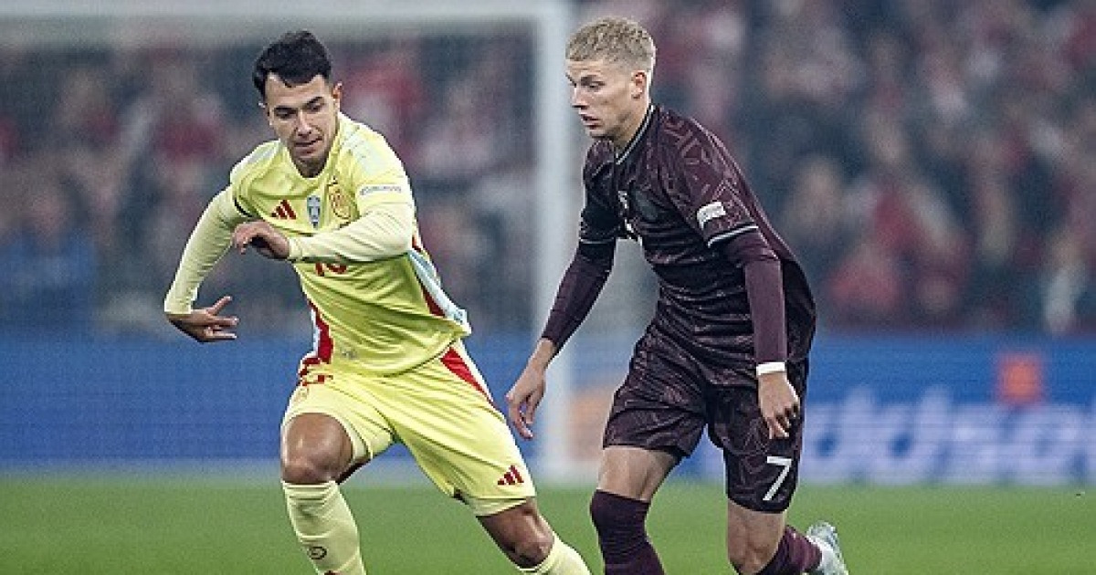 Denmark Spain Nations League Soccer