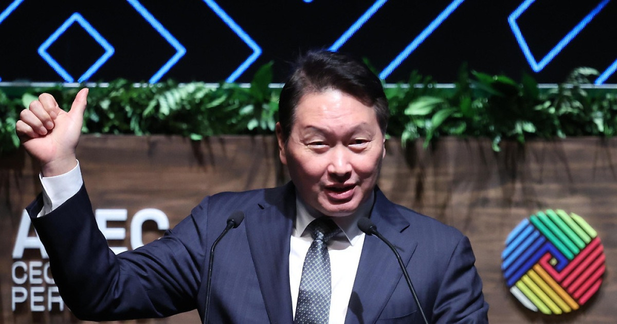 SK's Chey to chair APEC CEO Summit in Korea next year