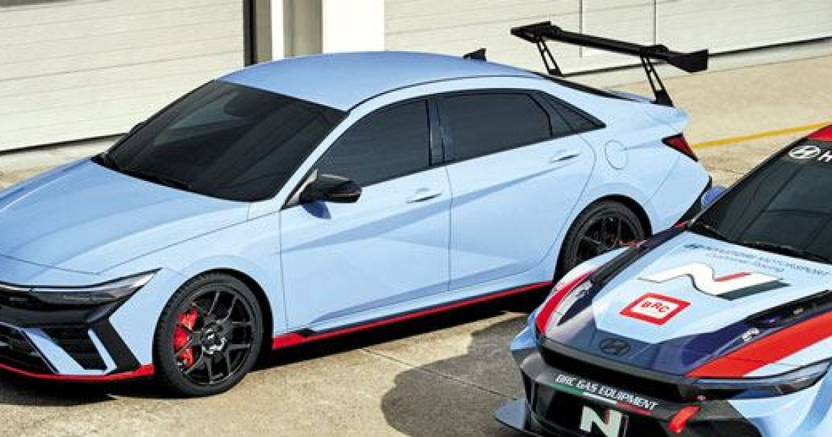 ‘아반떼 N TCR 에디션’ 공개