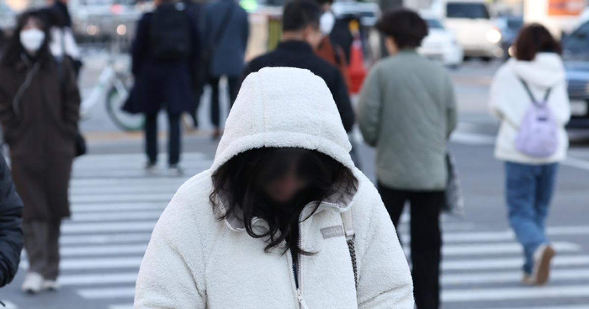 올가을 들어 가장 추운 날씨 수요일 평년 기온 회복
