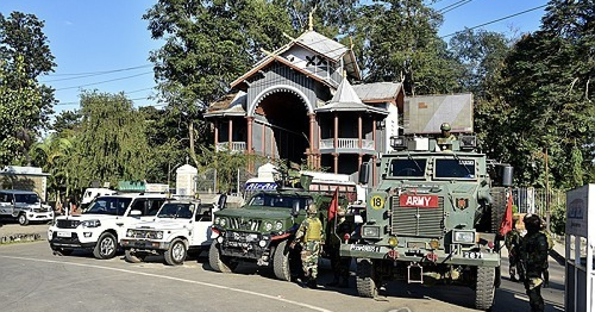 INDIA MANIPUR CURFEW