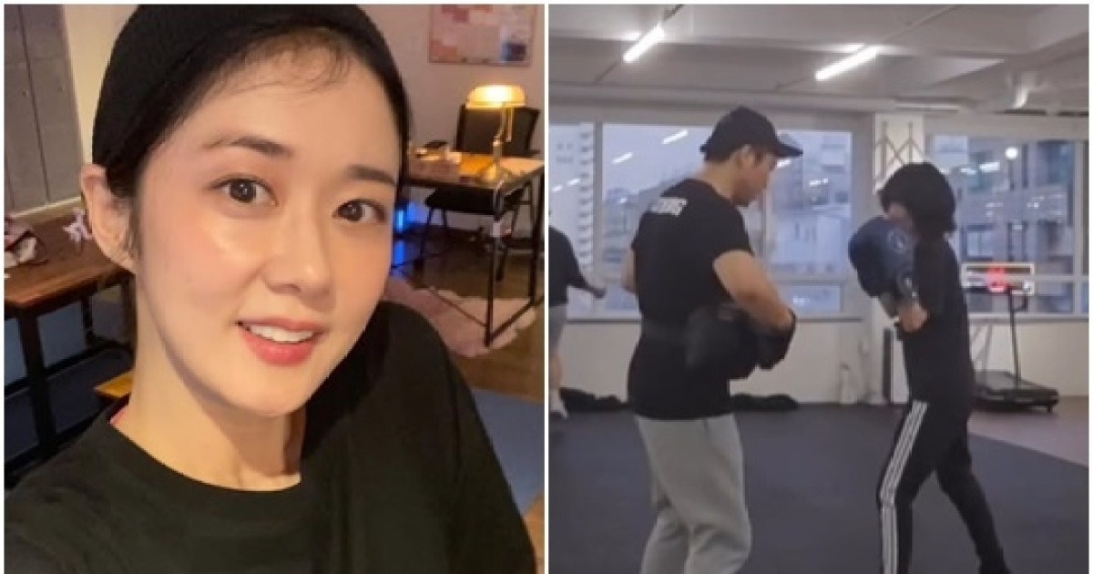 최강 동안 장나라, 복싱에 푹 빠졌다‥163cm·42kg 유지 비결