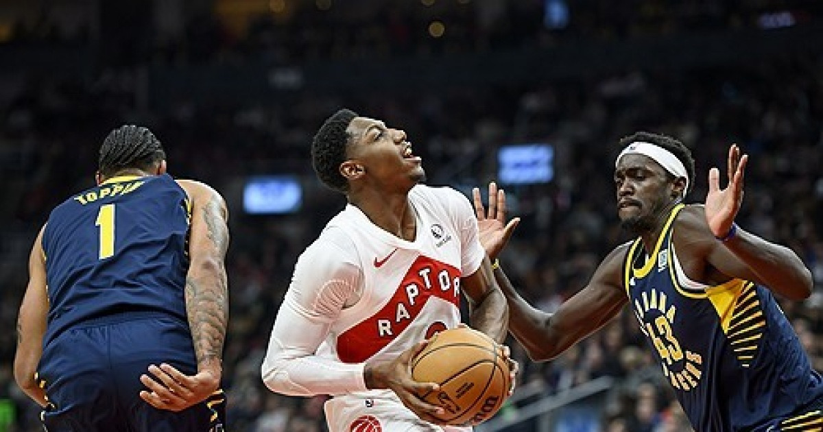 Pacers Raptors Basketball