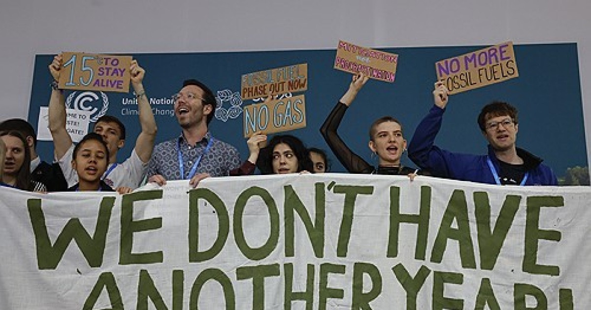 AZERBAIJAN COP29 PROTEST