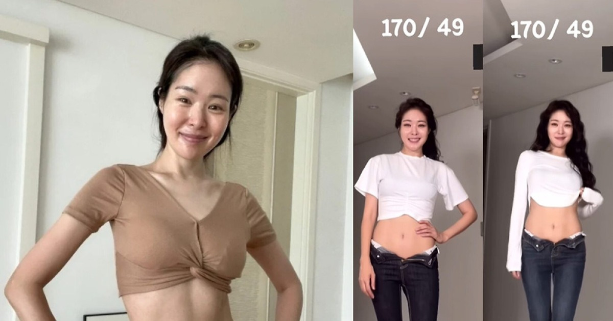 170cm 미자 "3.5kg빼고 49kg 성공"...5일만에 배 쏙~들어간 비결은?