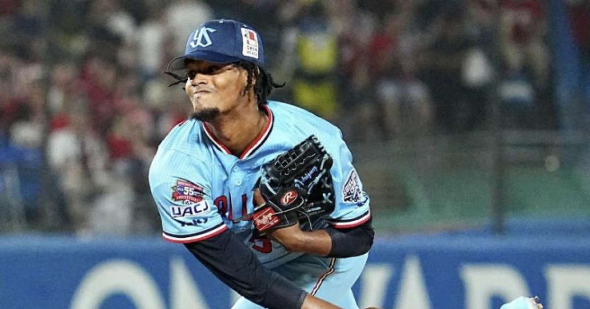 'KBO 외국인 선수 시장 요동치나' NPB 45이닝 ERA 1점대 파이어볼러 FA 공시