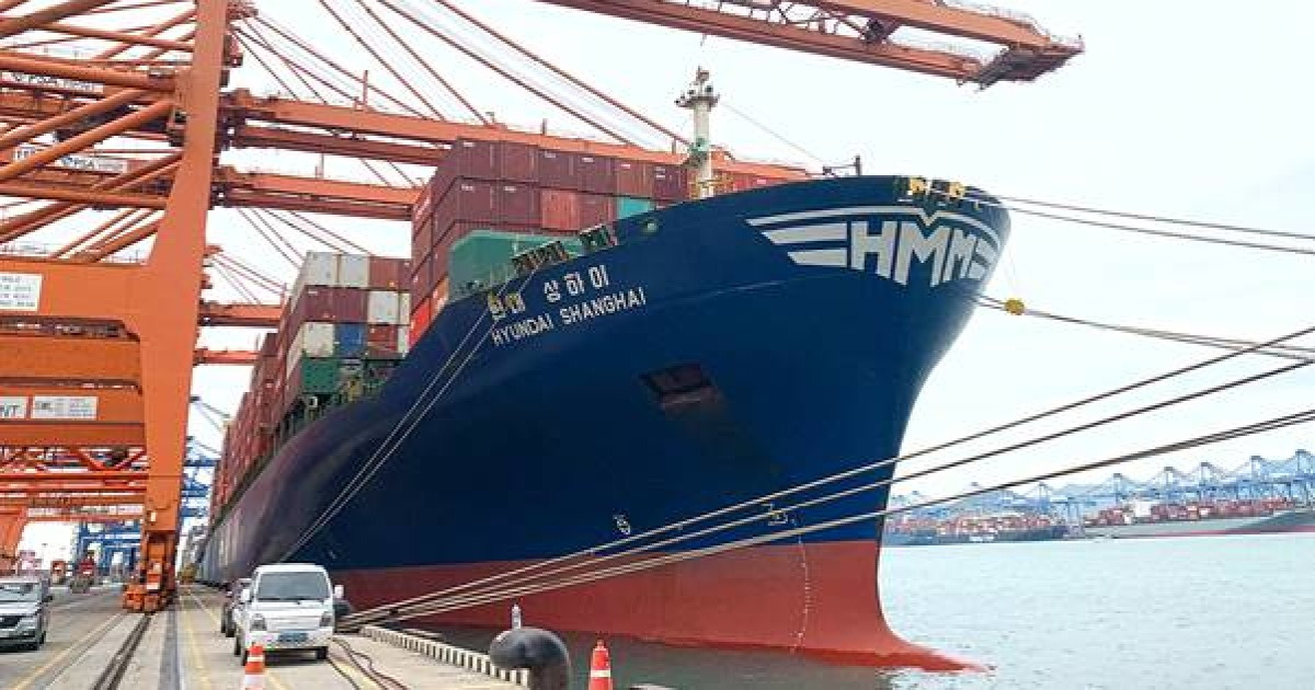 HMM, 국내 선사 최초로 LNG 추진 컨테이너선 도입… “탄소중립 실현 목표”