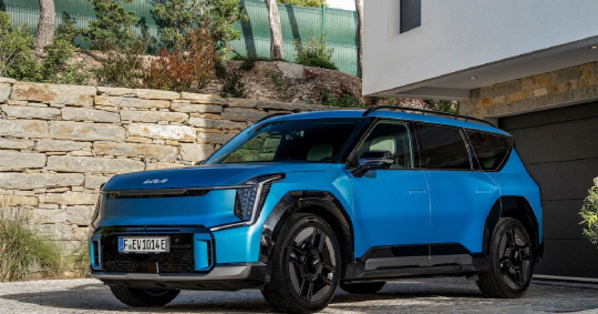 [2024 LA오토쇼] 美 홀린 기아 EV9…`고성능 GT` 첫 공개