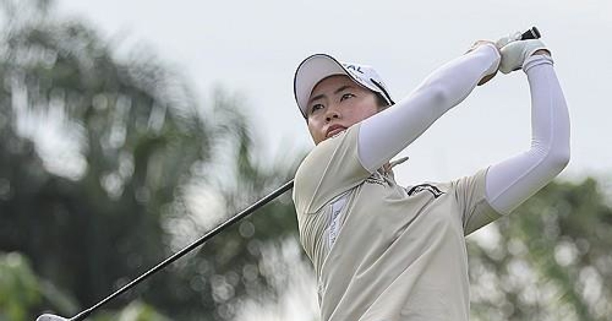 안나린, 우승 상금 56억원 LPGA 최종전 1R 선두